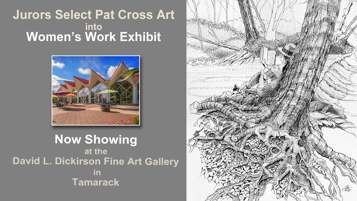 Jurors Select Pat Cross Art into Women's Work Exhibit