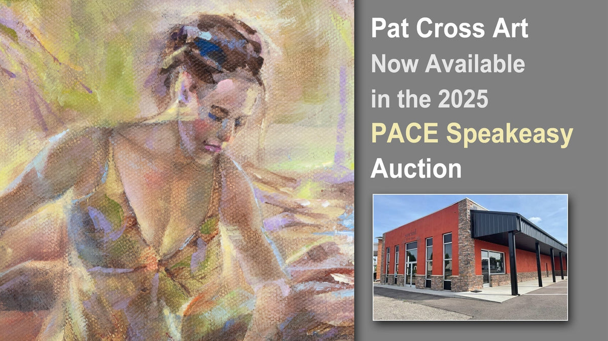 Pat Cross Art at the PACE Foundation Speakeasy Auction