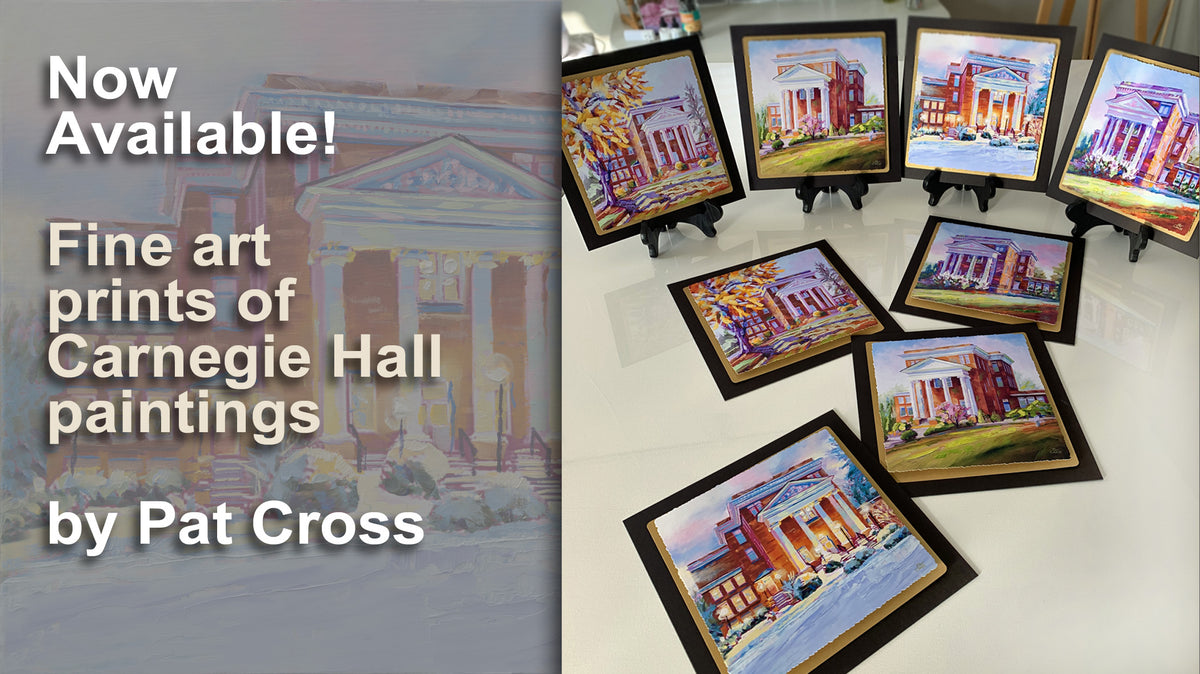 Fine Art Prints of Carnegie Hall Paintings by Pat Cross – Pat Cross Art